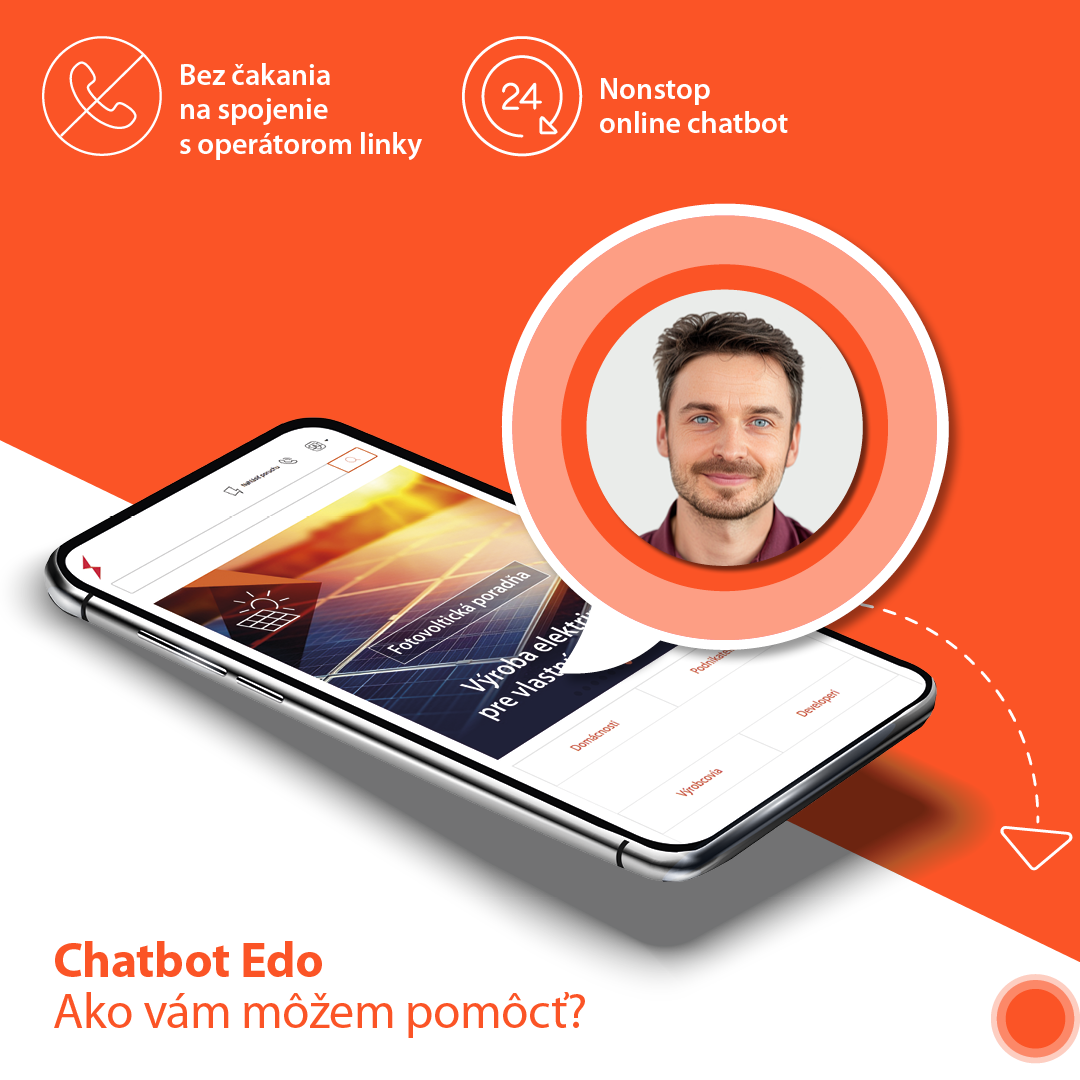 Chatbot Edo - Západoslovenská distribučná, a. s.